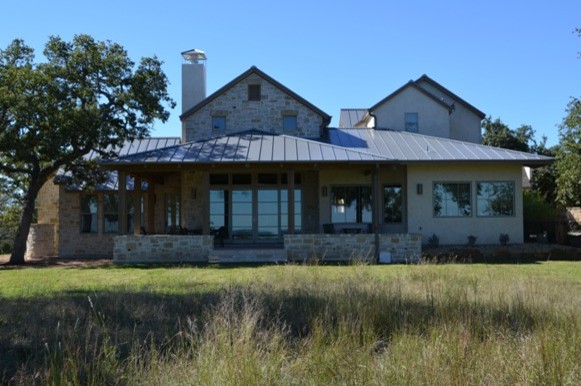 Hill Country Home - Rustic - Exterior - Austin - by Texas Home Plans ...