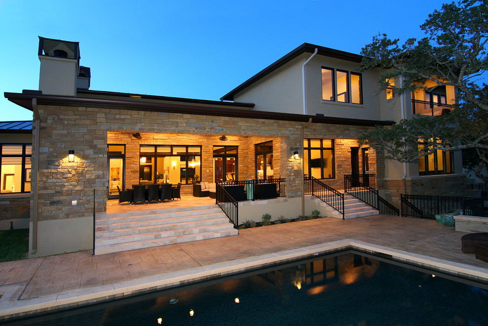 Hill Country Modern by Zbranek & Holt Custom Homes Austin TX ...