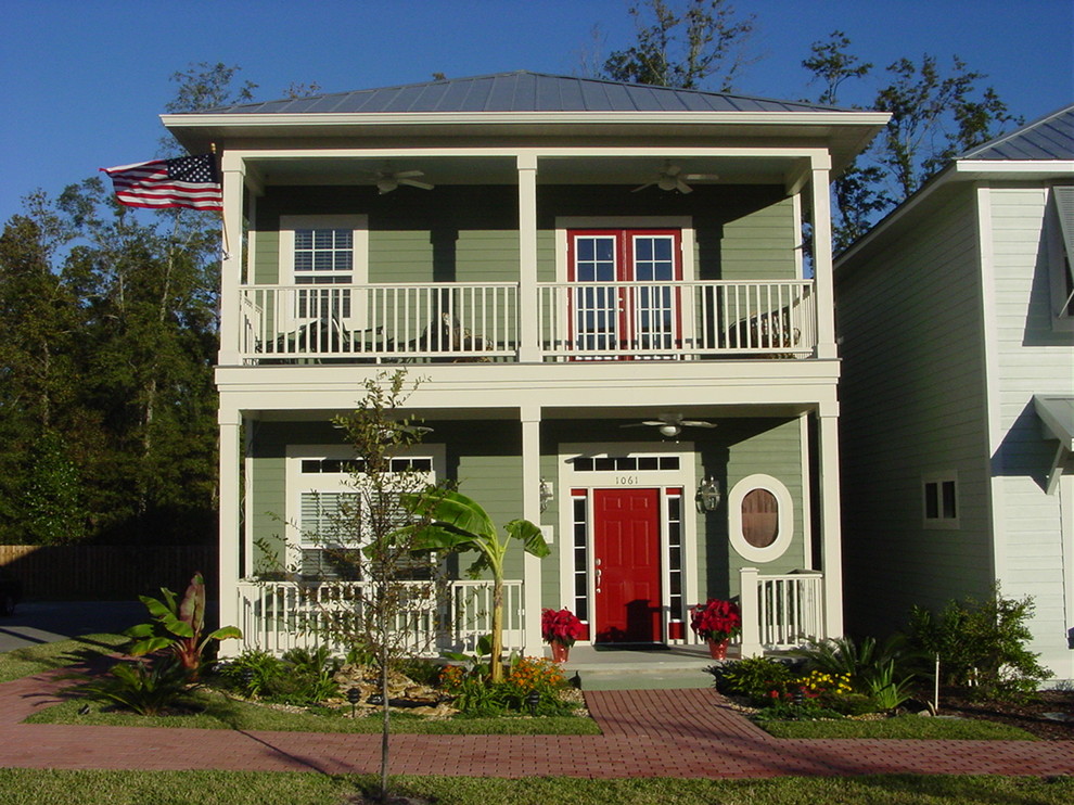 Hillcrest Custom Home Exterior Front - Traditional - Exterior - Miami ...