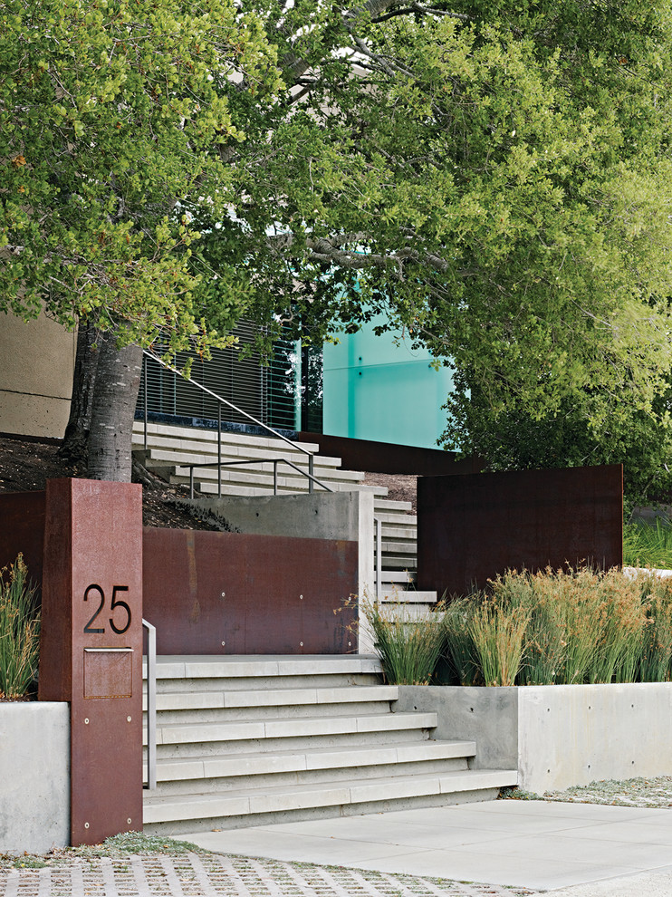 Hillsborough - Contemporary - Exterior - San Francisco - by Kuth ...