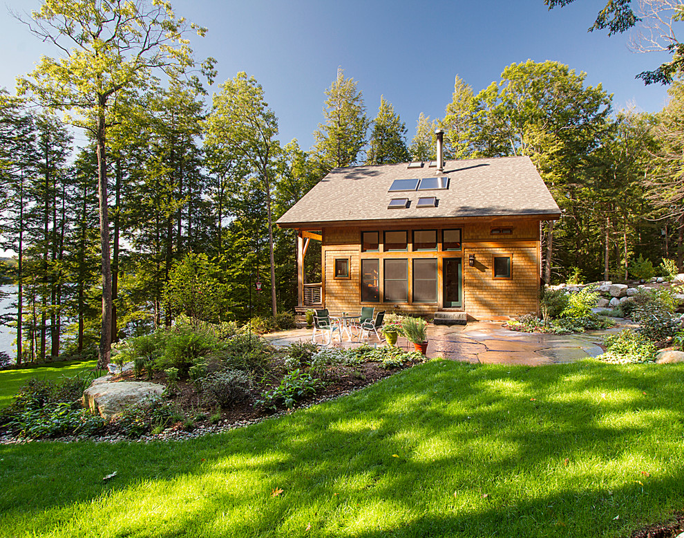 Hillsborough, NH - Rustic - Exterior - Burlington - by db Landscaping ...