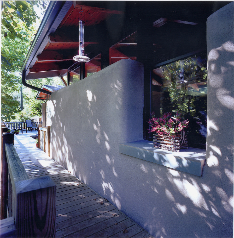 Hillside House - window detail - Rustic - Exterior - Kansas City - by ...