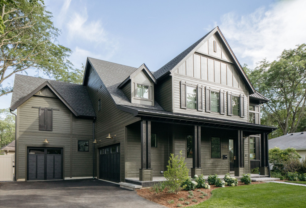 Hillside Road II - Farmhouse - Exterior - Chicago - by M House ...