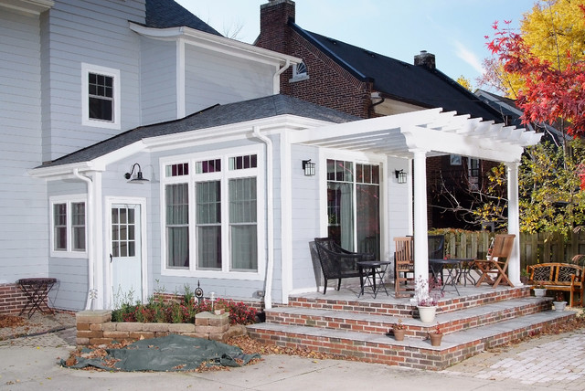 Historial homes new addition blends right in - Traditional - House ...