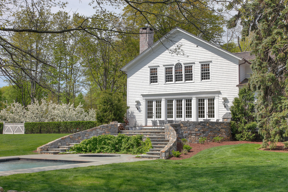 Historic Clapboard Hill - Traditional - Exterior - Bridgeport - by ...