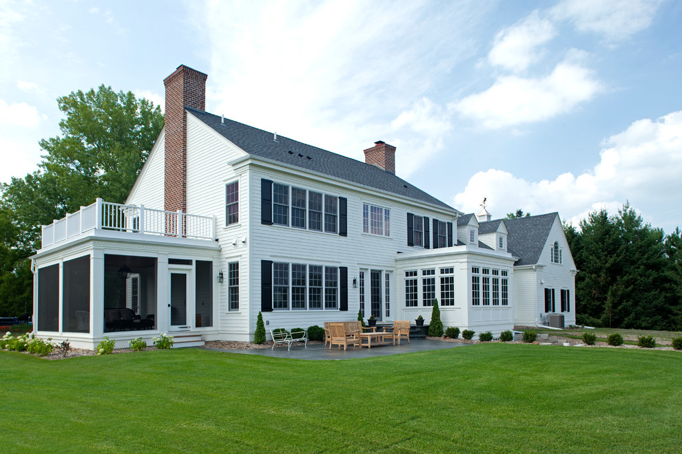 Historic Colonial - Traditional - Exterior - Minneapolis - by Hendel ...