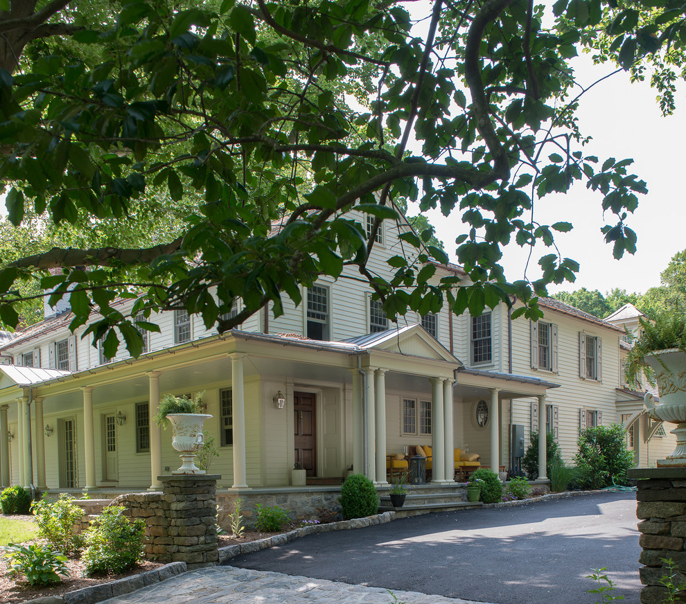 Historic Estate in Wilton, CT - Traditional - House Exterior - New York ...