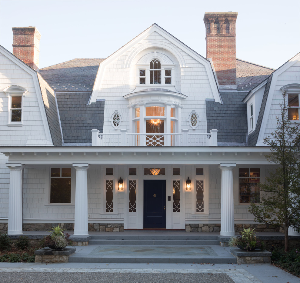 Historic Farmhouse Renovation & Addition - Farmhouse - Exterior - New ...