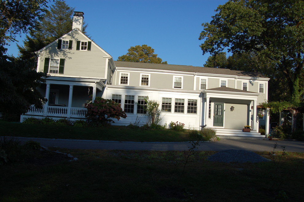 historic home addition - Traditional - Exterior - Boston - by Moran ...