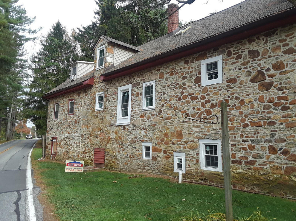 Historic Old Mill New Windows - Traditional - Exterior - Philadelphia ...