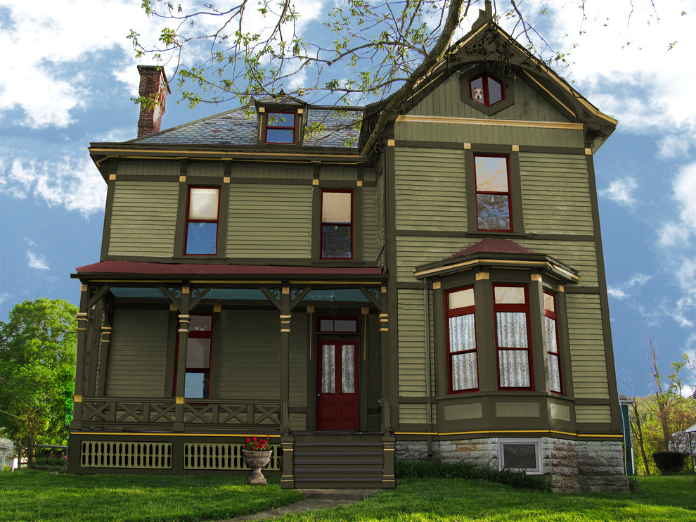 Historic Paint Colors - Traditional - Exterior - Nashville - by Old ...