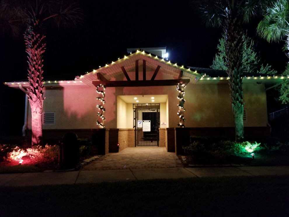 Holiday Decorating Various HOA Community Entrances & Common Areas 2017 ...