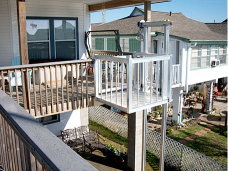 Home Cargo Lifts, aluminum and stainless steel - Beach Style - Exterior ...