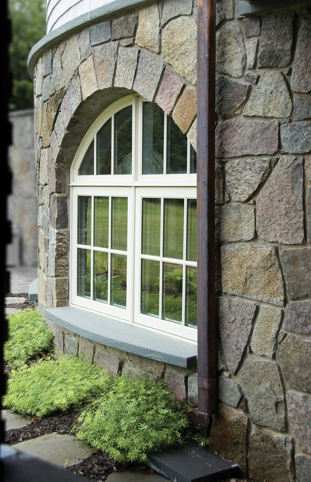 Home Exteriors with Nature Stone - Traditional - Exterior - Chicago ...