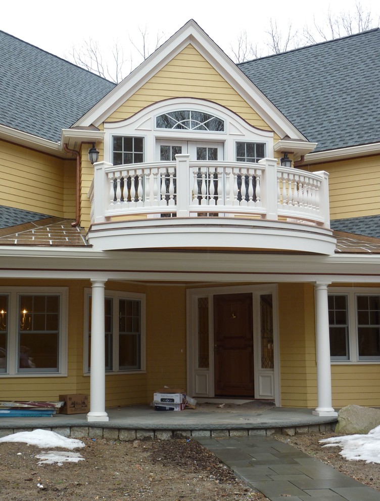Home in Concord - Traditional - Exterior - Boston - by Concord Lumber ...