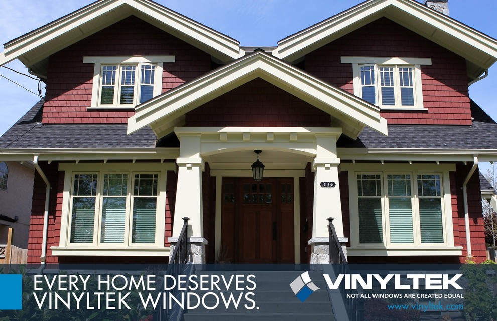 Homes With Vinyltek Windows - Traditional - Exterior - Vancouver - by ...