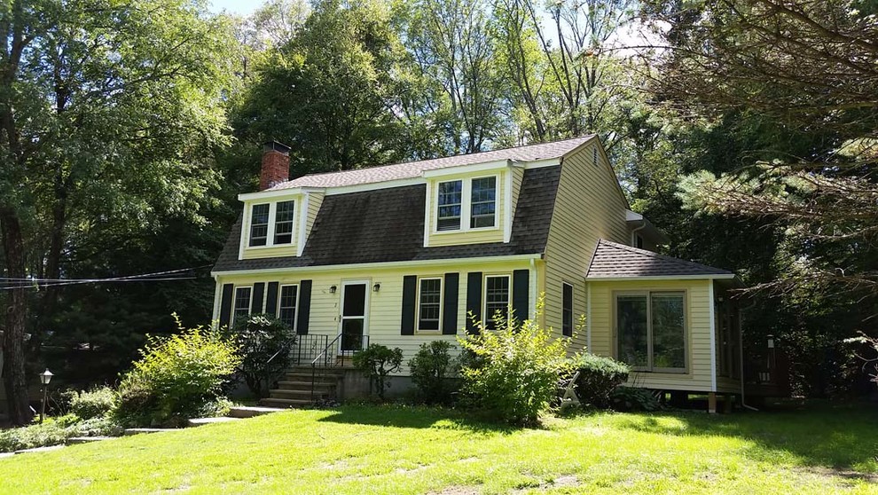 Hopkinton Gambrel Addition - Traditional - Exterior - Boston - by Kurtz ...