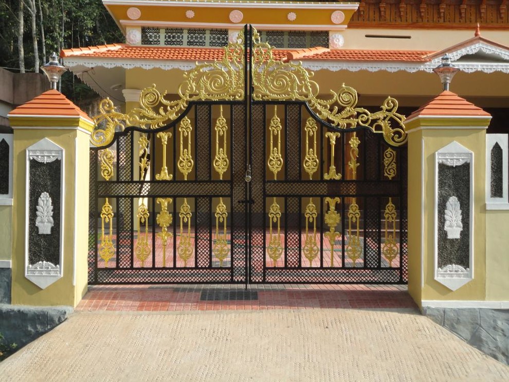 house gates - Indian - Exterior - Other - by remya engineering works ...