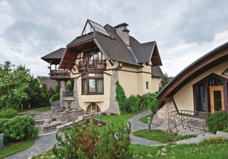 House in front of national park - Rustic - Exterior - Moscow - by ...
