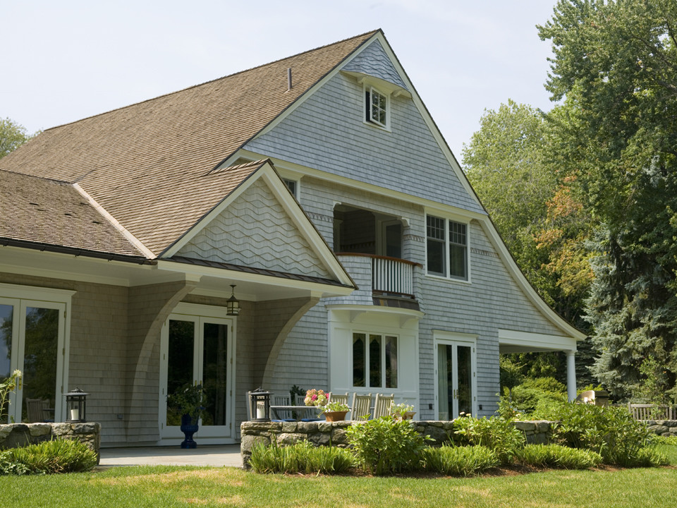 House on the Golf Course - Traditional - Exterior - New York - by ...