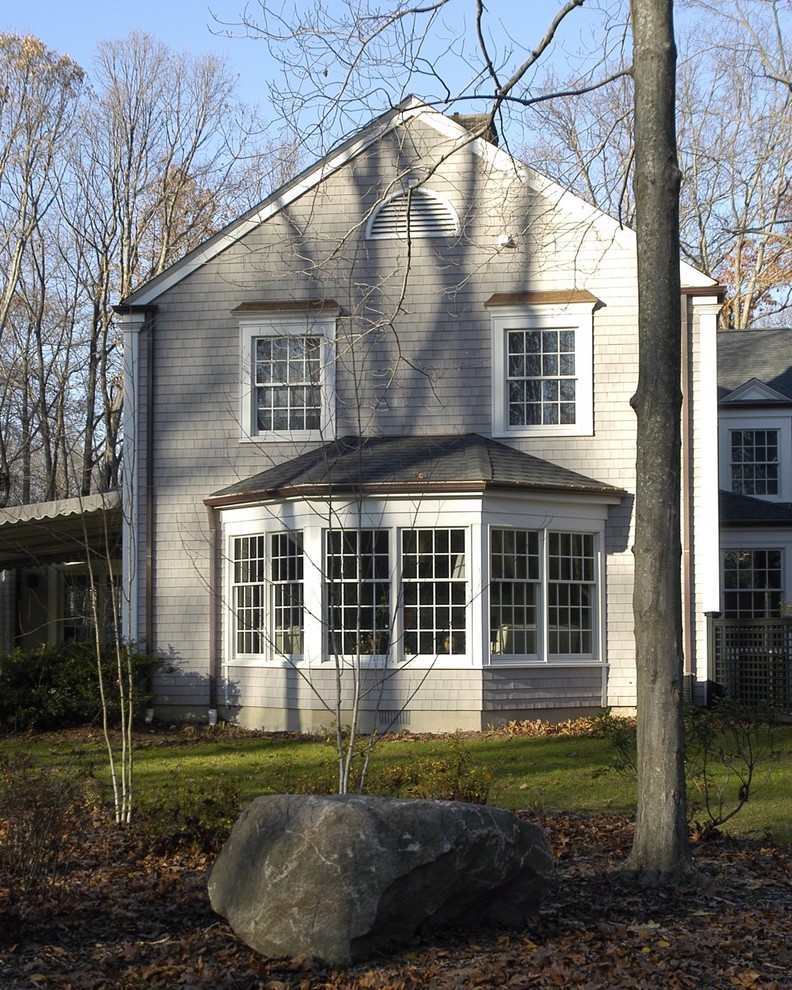 House on Turtle Back - Traditional - Exterior - New York - by Joseph B ...