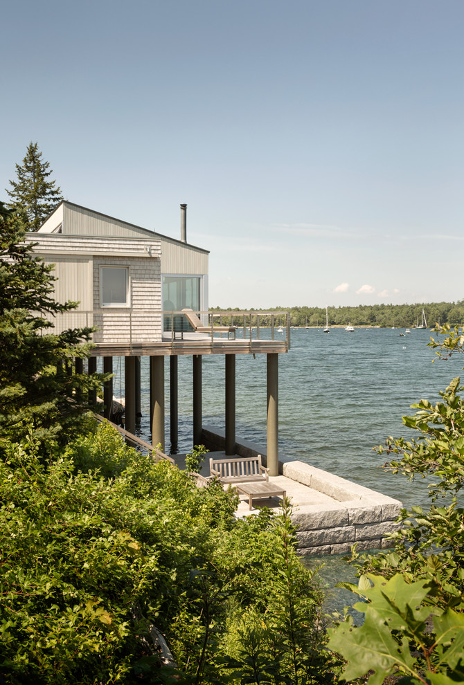House over water - Contemporary - Exterior - Other - by Elliott ...