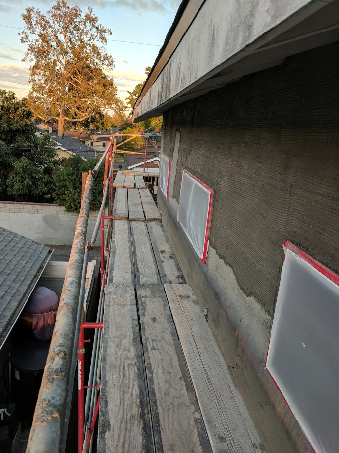 House Re stucco, Siding & Stacked Stone | In Process - Classique ...