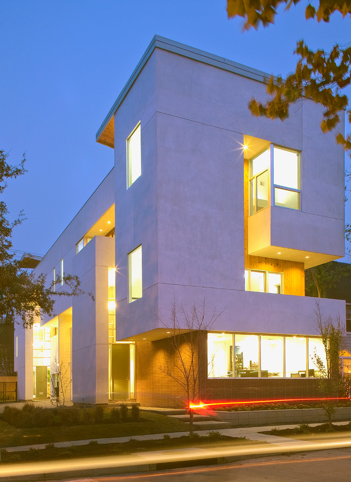 House X2 - Contemporary - Exterior - Houston - by Collaborative ...