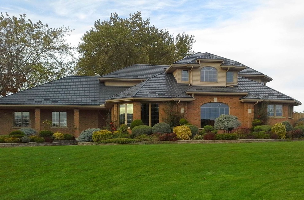 Houses with Hy-Grade's permanent steel roofing "cure" - Traditional ...