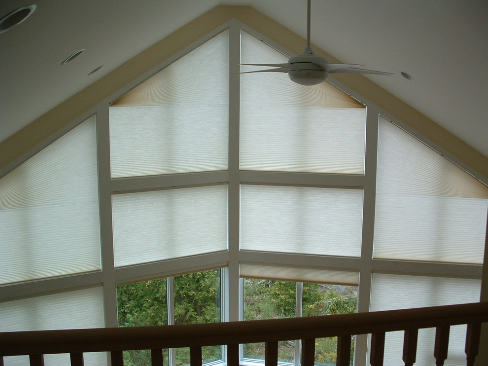 HUNTER DOUGLAS- Fully Operational Cellular angled shades - Transitional ...