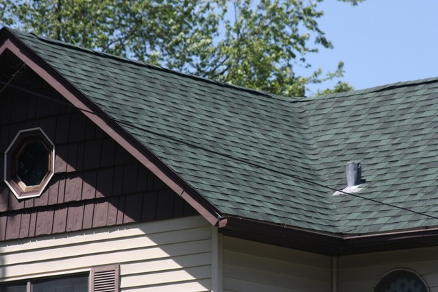 Hunter Green Shingles Roof Chateau Green — Neighborhood Roofing