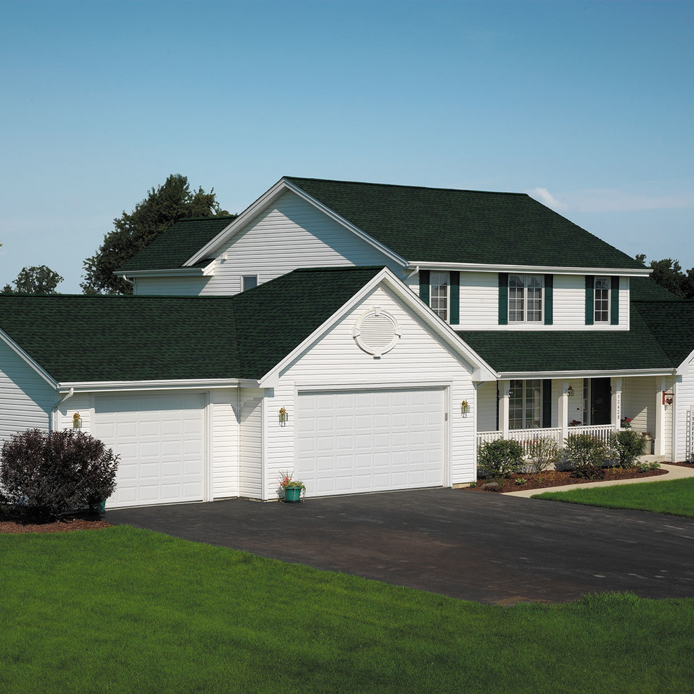 Hunter Green Shingles - Traditional - Exterior - Tampa - by Westfall ...