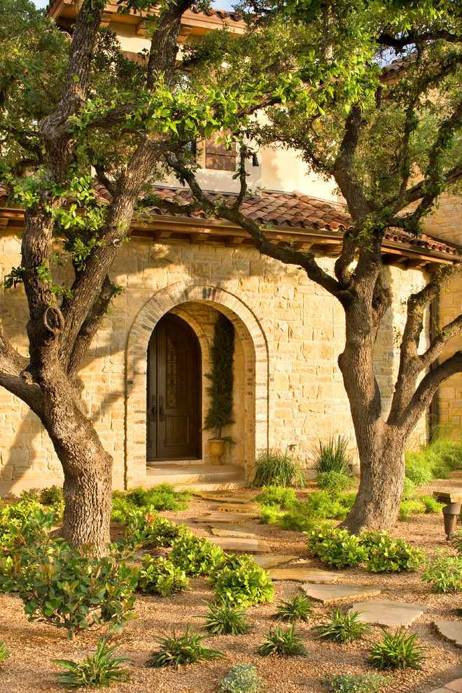 Hunterwood Tuscan villa - Mediterranean - Exterior - Austin - by ...