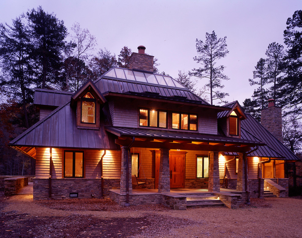 Hunting and Fishing Cabin - Rustic - Exterior - Other - by Hefferlin ...