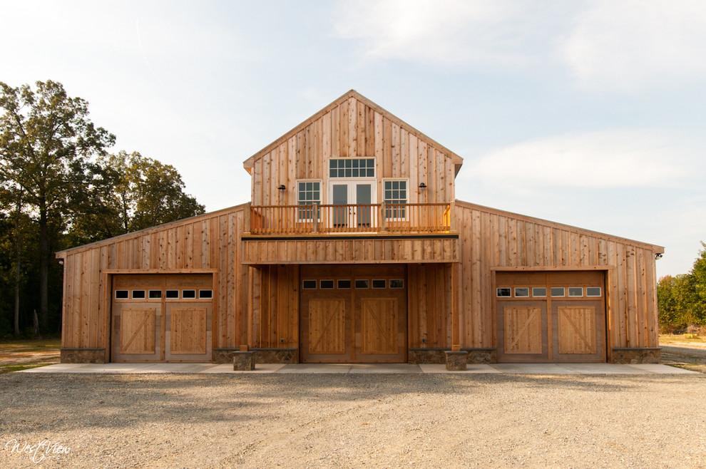 Hunting Lodge - Farmhouse - Exterior - Richmond - by WestView Companies ...