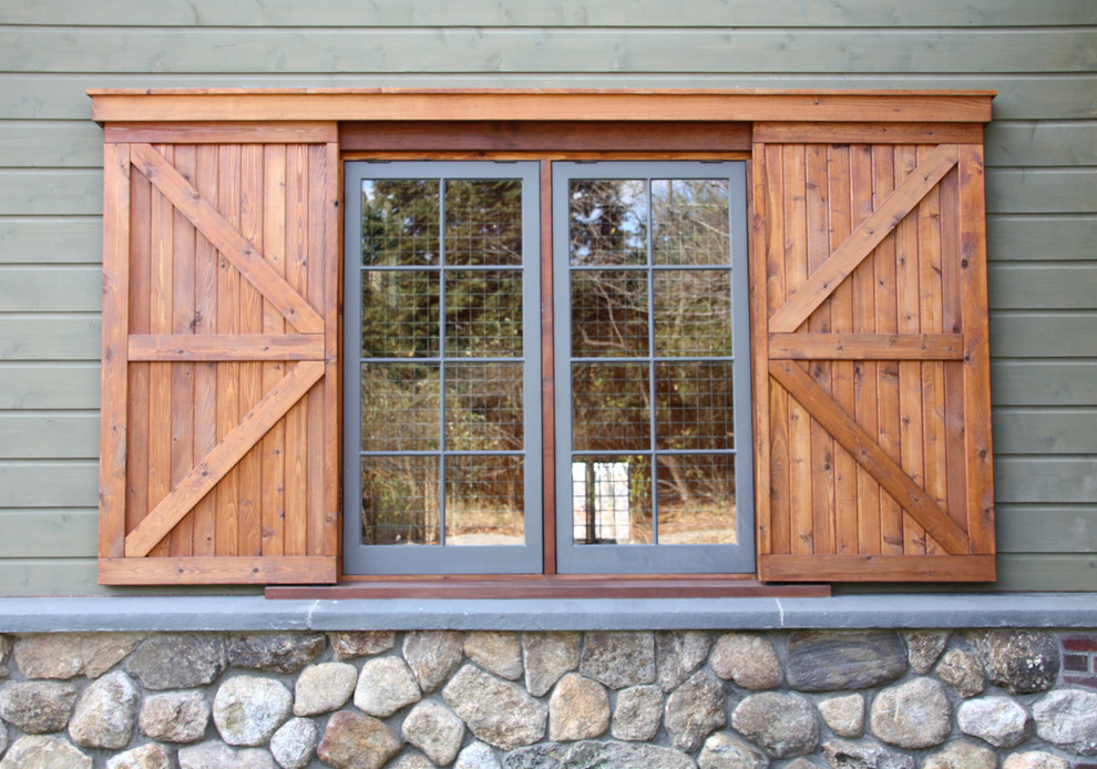 Hybrid Barn - Traditional - Exterior - Boston - by Colin Smith ...