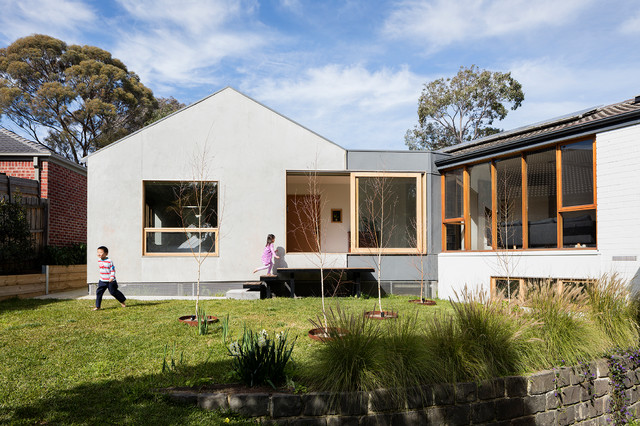 Inbetween House (AKA Doncaster House) - Contemporain - Façade ...