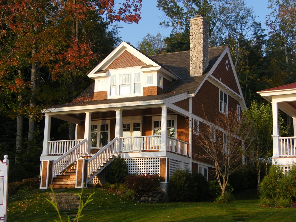 Indian Garden - Traditional - Exterior - Detroit - by Presley ...