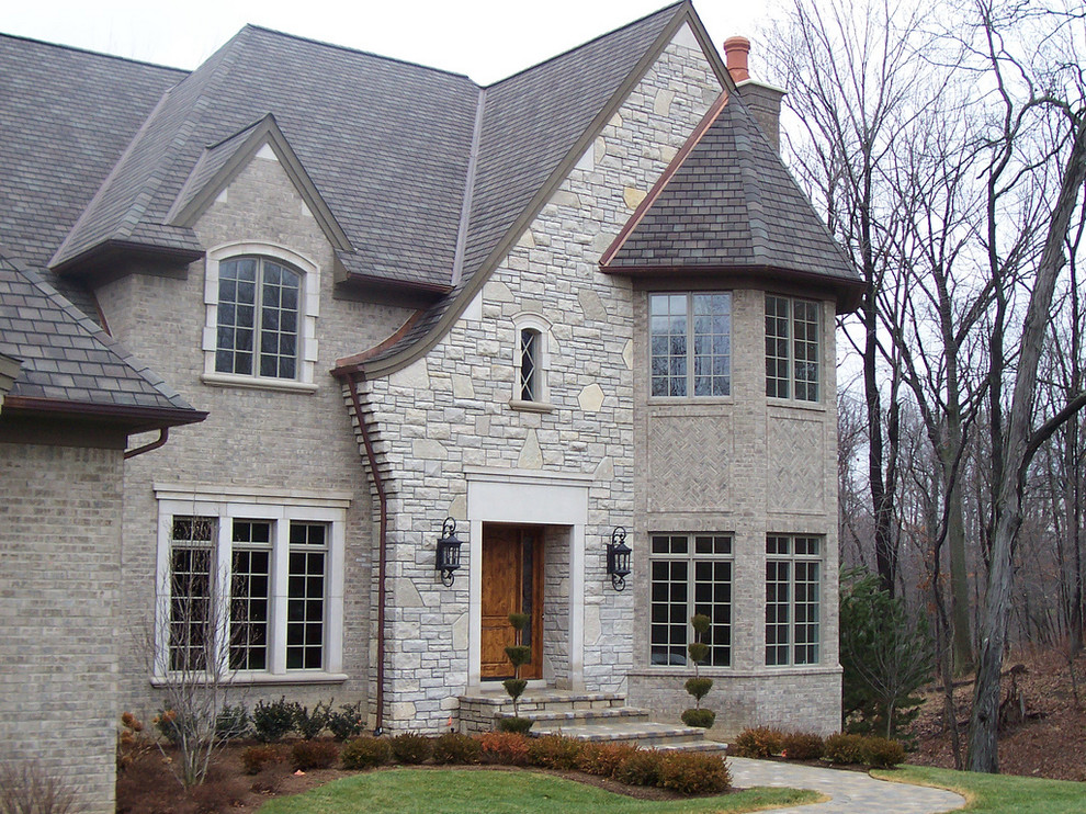 Indiana Limestone - Modern - Exterior - Detroit - by Capital Stoneworks ...