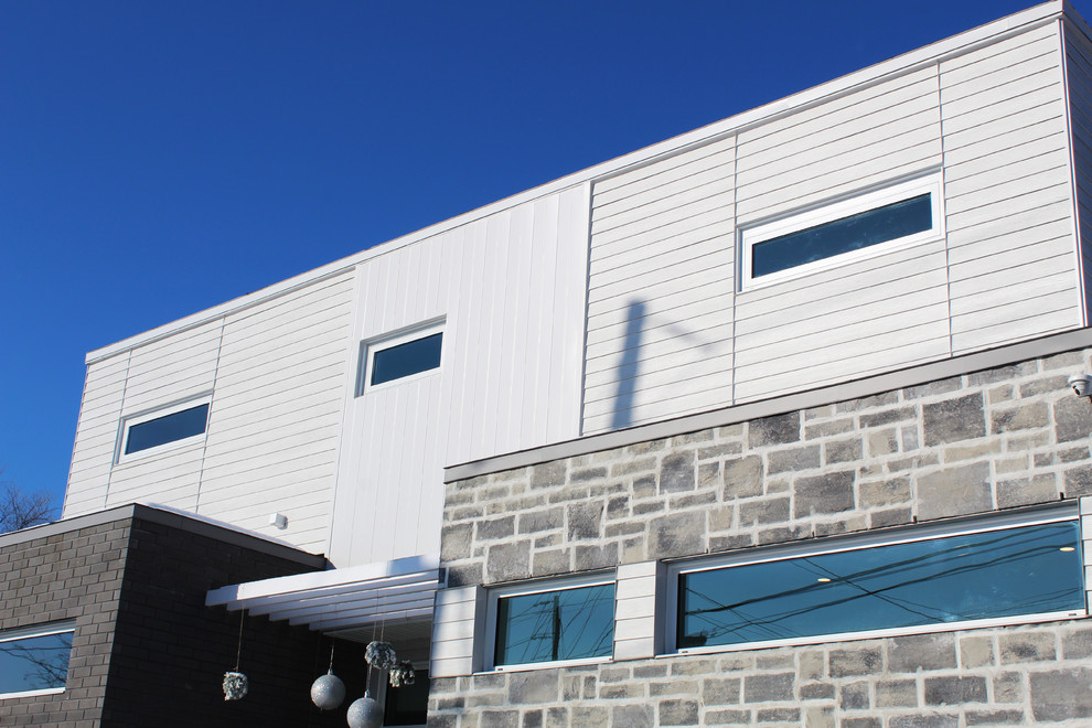 Infinity Fibercement Collection - Arctic White - Modern - Exterior ...