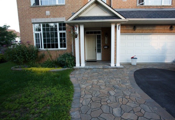 Interlock Path/Driveway - Façade - Ottawa - par Ben Ozorak Construction ...