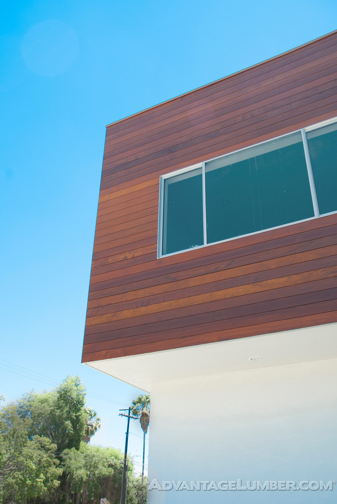 Ipe Shiplap Siding On Modern Home Modern Exterior Los Angeles