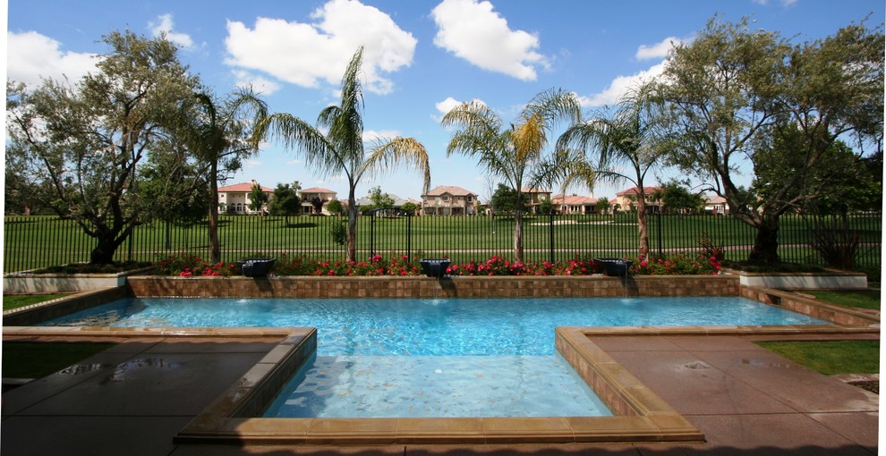 Italian Courtyard Villa - Mediterranean - Pool - Other - by Sweaney ...