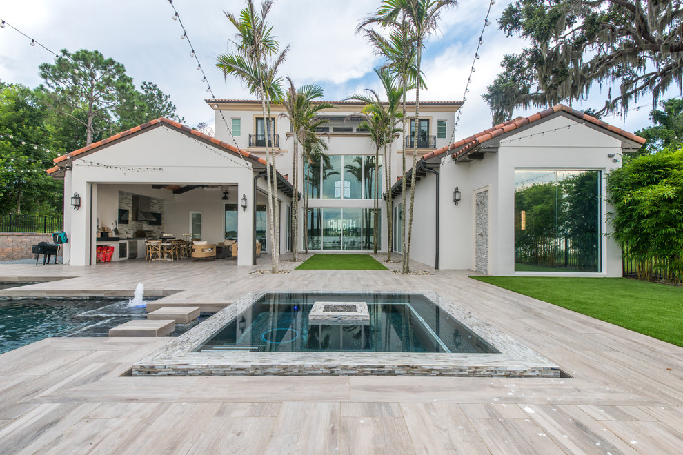 Italian Palazzo Meets Modern / Contemporary Luxury - Transitional ...