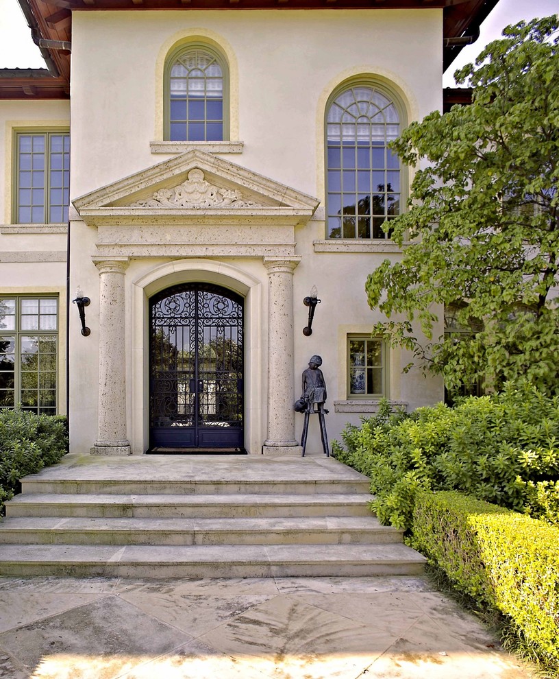 Italian Renaissance Villa in Dallas, TX - Mediterranean - Exterior ...