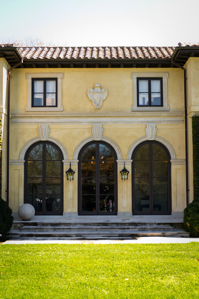 Italian Tuscan Villa Style Inspired Home - Traditional - Exterior ...
