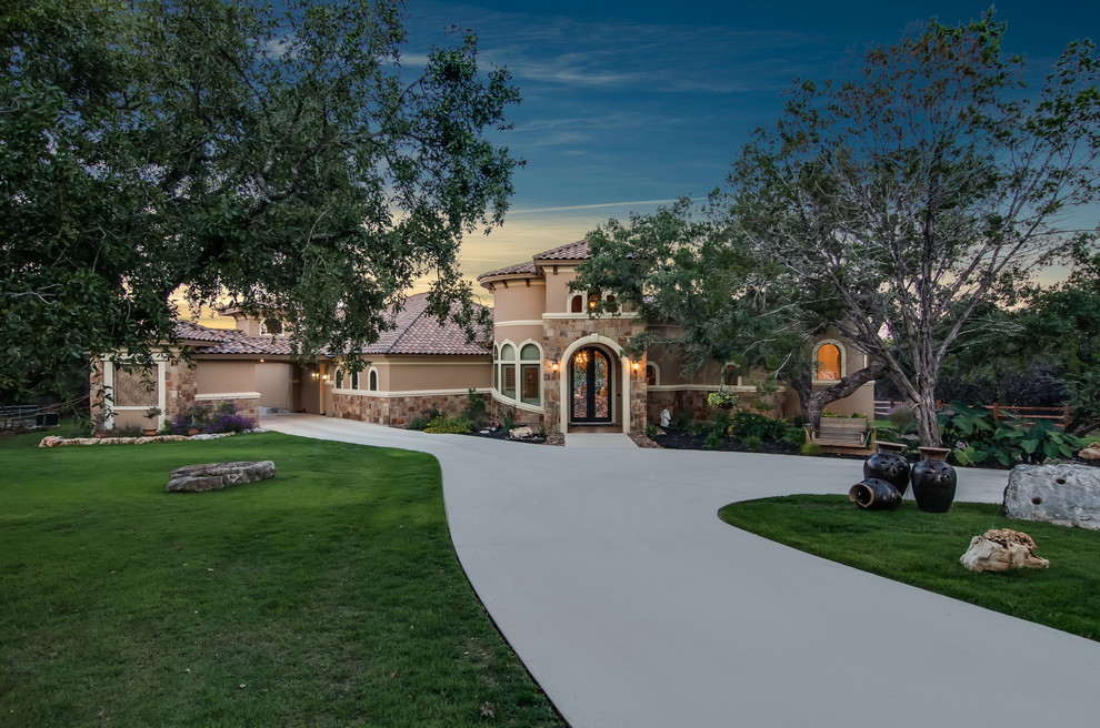 Italian Veranda - Mediterranean - Exterior - Austin - by Diamante ...