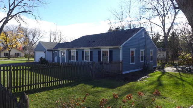 James Hardie - Boothbay Blue, Northfield, IL - Traditional - House ...