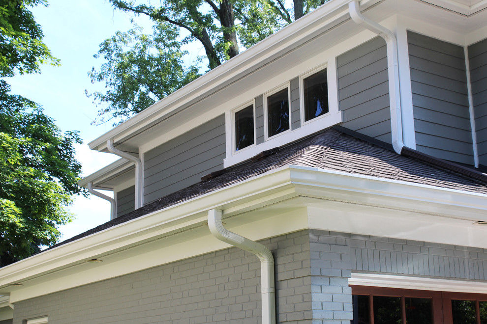 James Hardie - Gray Slate, Arlington Heights, IL - Traditional ...