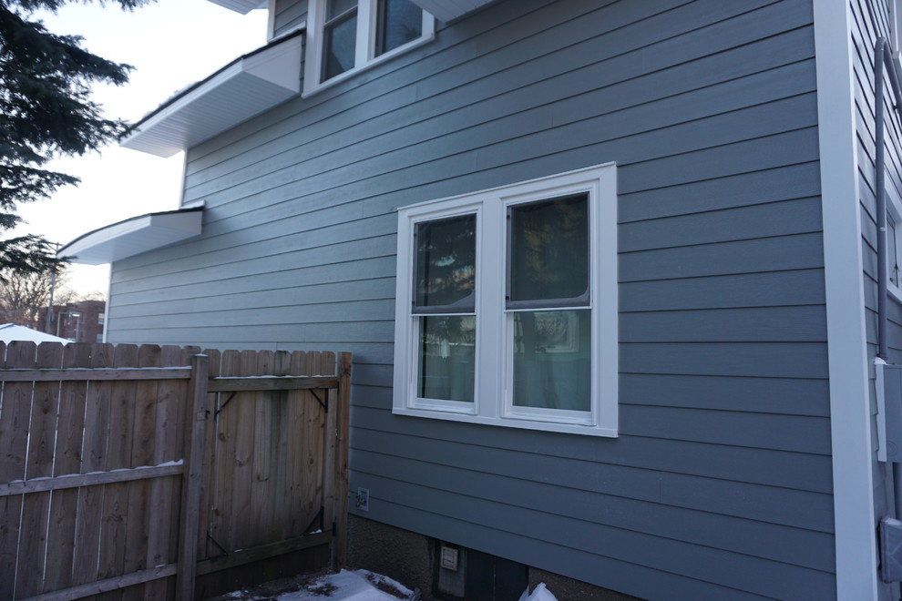 James Hardie "Gray Slate" Siding in Minneapolis, Minnesota ...